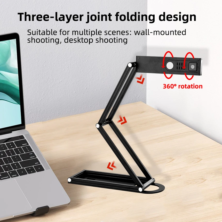 Netum Foldable Wall-mounted Visualizer High Resolution Document Camera ...