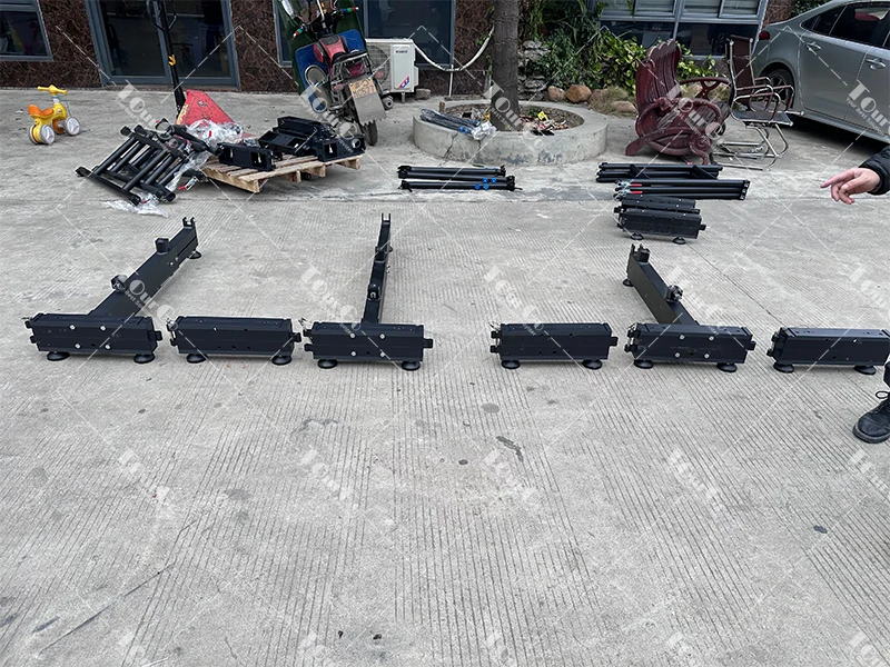 Aluminum LED Video Wall Truss Ground Support Stack System