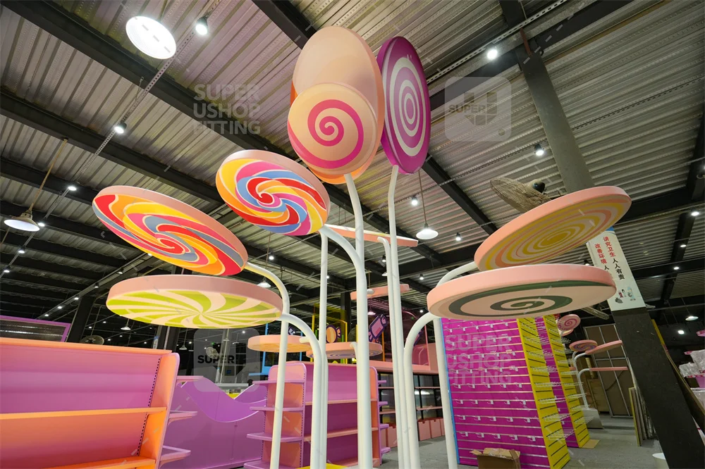 Candy Shop Interior Design - Customized Display Solutions