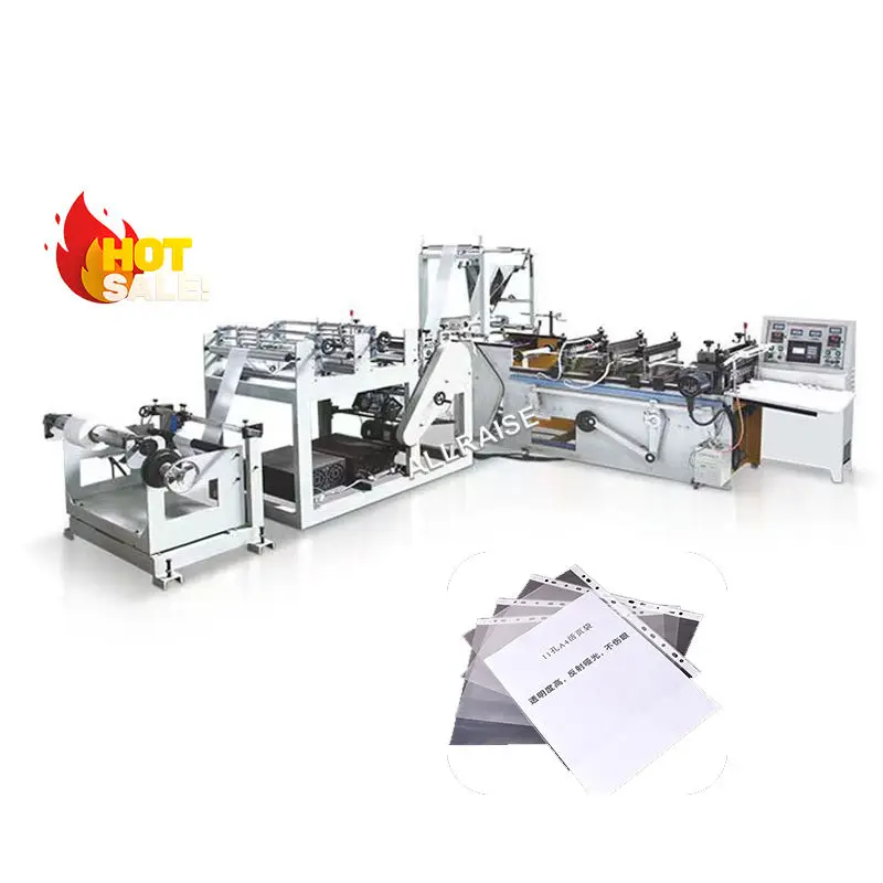 Automatic 11 Holes A4 Pp Document Holder Punching Making Machine Sheet ...