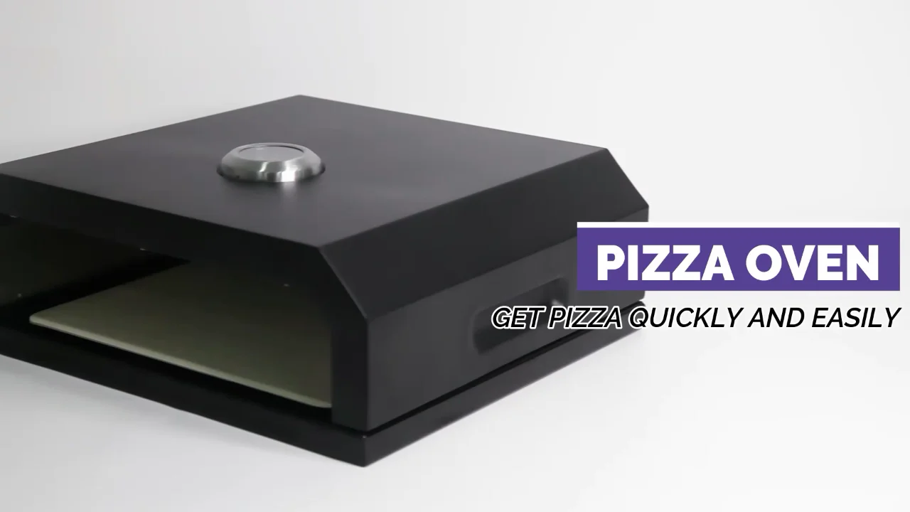 Customized Professional Pizza Fire Box 500 Degrees Steel Outdoor ...