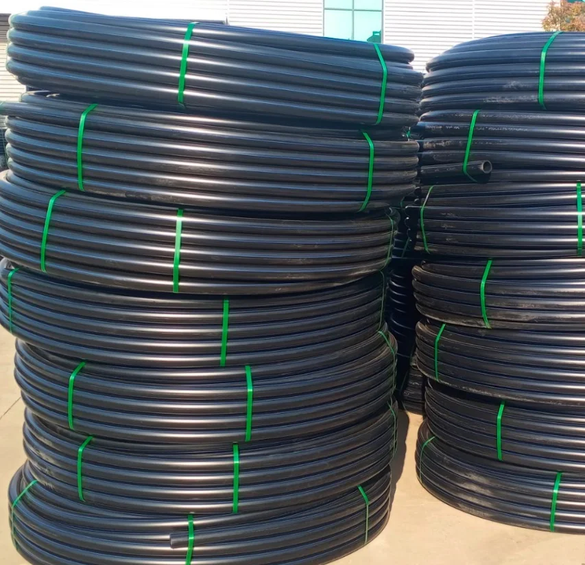 2 Inch HDPE Black Plastic Water Pipe - Durable & Versatile