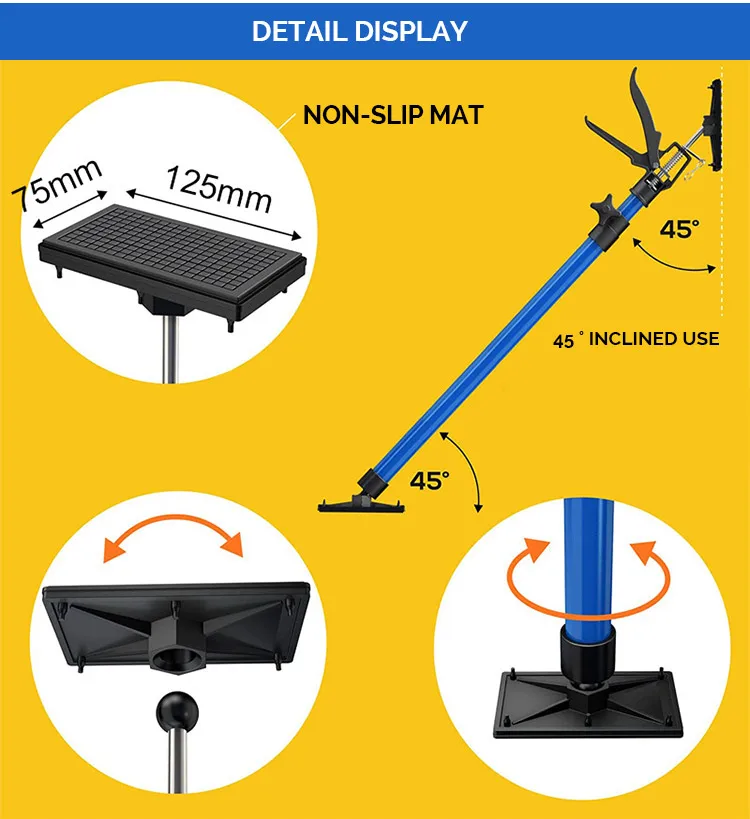 50-115CM Gypsum Board Laying Window Frames Plasterboard Telescopic ...