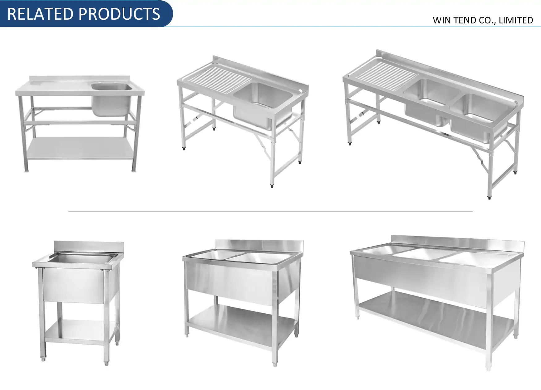 Stainless Steel Fold Sink - Durable Commercial Kitchen Ware