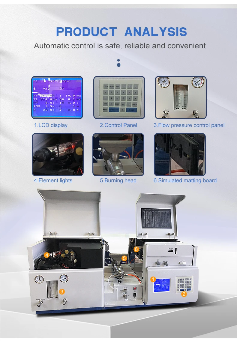 Laboratory Spectrometer - Drawell Atomic Absorption AAS