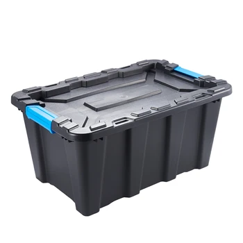Stackable Colorful 40l Heavy Duty Plastic Storage Box With Handle - Buy ...
