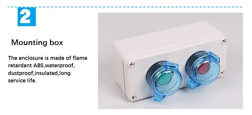 Saipwell 2 Position Abs Plastic Ip66 Waterproof Box Switch Box With ...