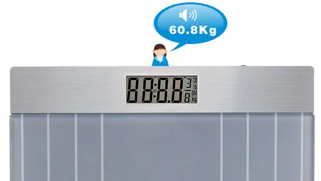 Adjustable Volume Loud Talking Body Scale 180kg English German Spanish ...