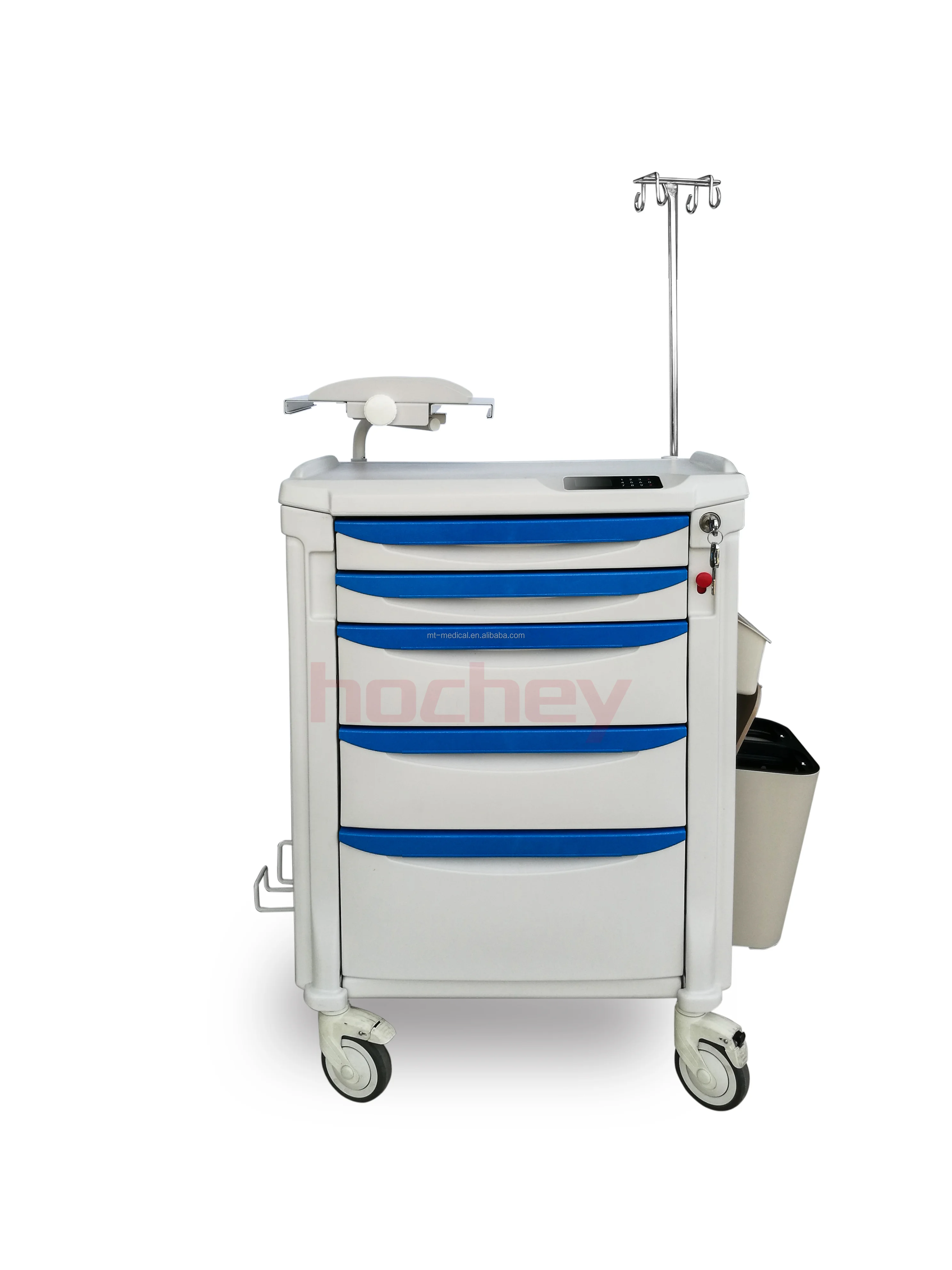 Mt Medical Hospital Trolley 3 Drawers Anesthesia Emergency Crash ...