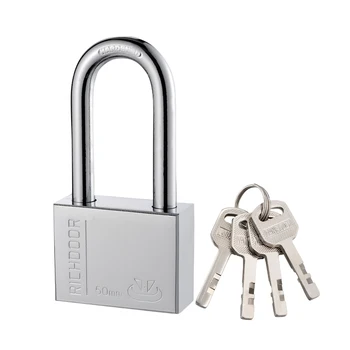 Custom Long Beam Anti-cutting Anti Acid Padlock Household Vane Chrome ...