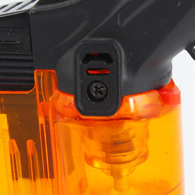 KY Mini Spray Gun Refillable Butane Gas Lighters Single Jet Flame ...