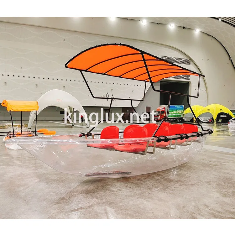 10-person clear boat transparent boat rowing boat| Alibaba.com