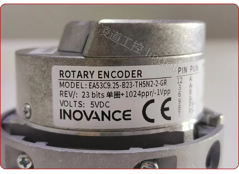 INOVANCE ENCODER weton EA53C9.25-B23-TH5N2-2-GR 23bits 1024ppr-1vpp original elevator ...