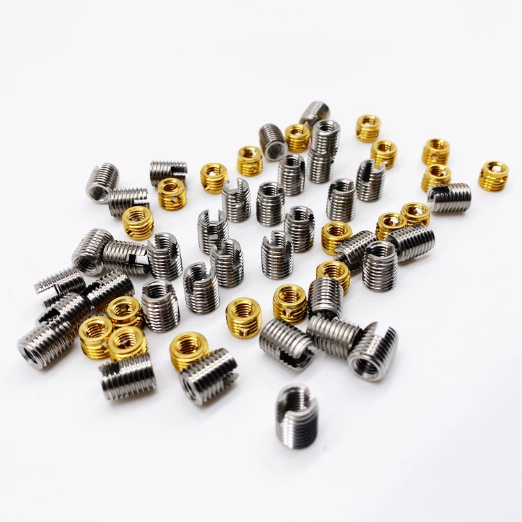 M3 M6 M8 M10 M16 Stainless Steel Self Tapping Thread Insert With ...