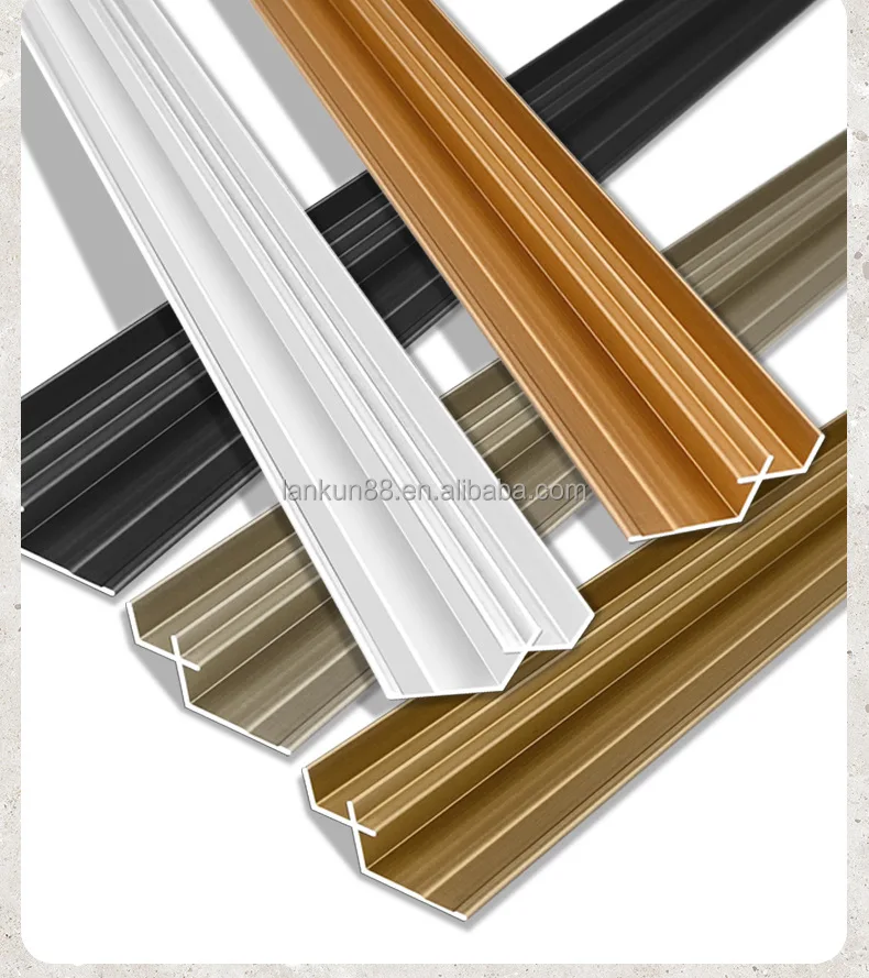 Apolloxy Decorative Trim Skirting Board Aluminum Alloy Baseboard ...