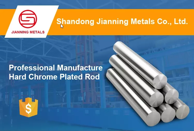 Sae1045 C45E Piston Rod S45c Hard Chrome Hydraulic Cylinder Plated Rod ...