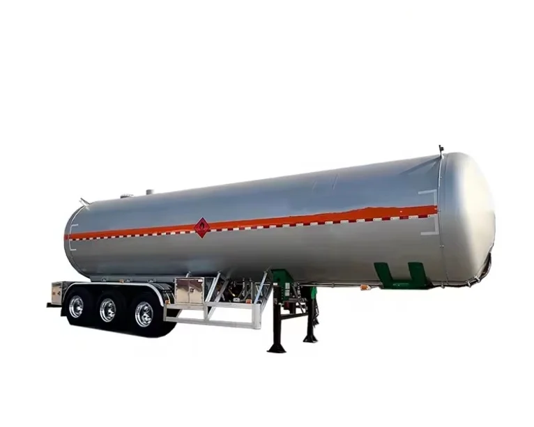 60000 Litres 30mt Tri-axle Lpg Propane Propane Tanker Trailer 30tons ...