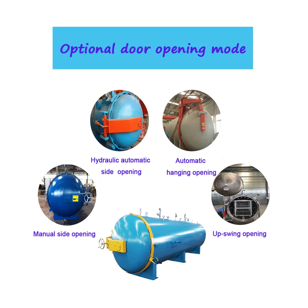 Steam Vulcanizing Autoclave for Rubber Tube and Rubber Roller Curing ...