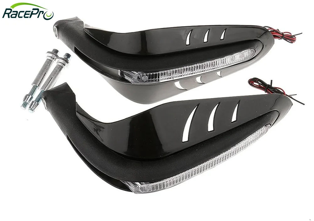 Racepro Universal Motorcycle Abs Plastic Handguards Hand Shield ...
