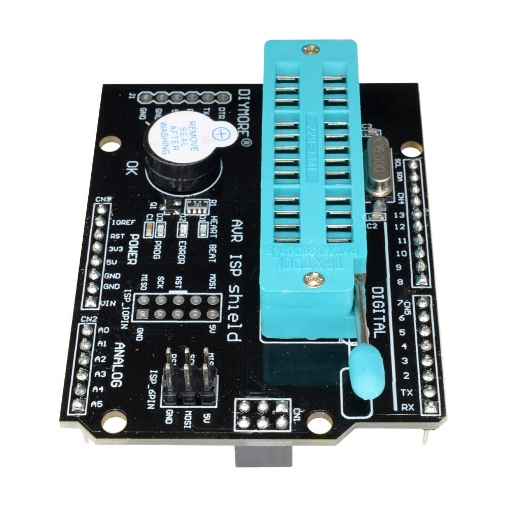 AVR ISP Shield - Efficient Bootloader Programmer for Atmega328p