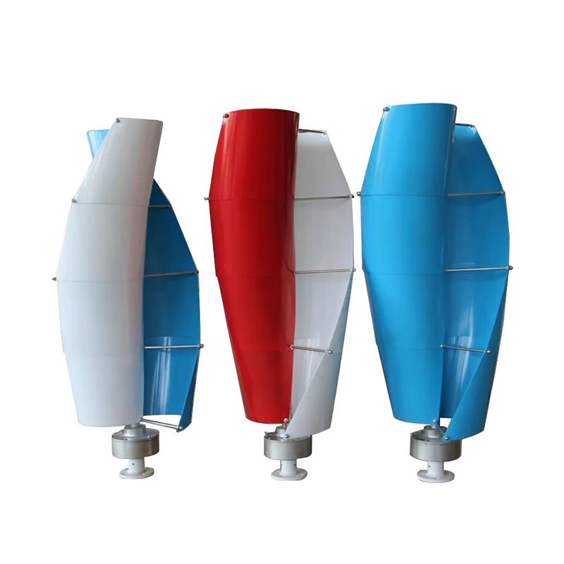 Customized Wind Turbine 5kw Spiral Vertical Axis Wind Turbine With ...