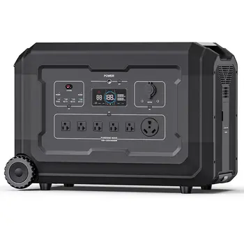 Factory 5000w Camping Powerstation Lifepo4 Battery Bank Charge Energy ...