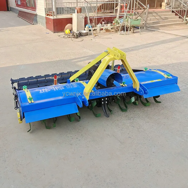 Tractor Traction Rotary Tiller Cultivator Soil Loosening And Flattening ...