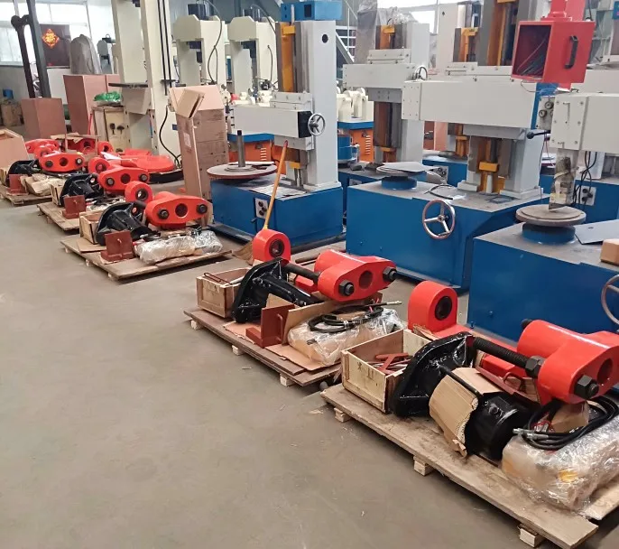 Portable Boring Machine Hydraulic Track Link Press Four Column Portable ...