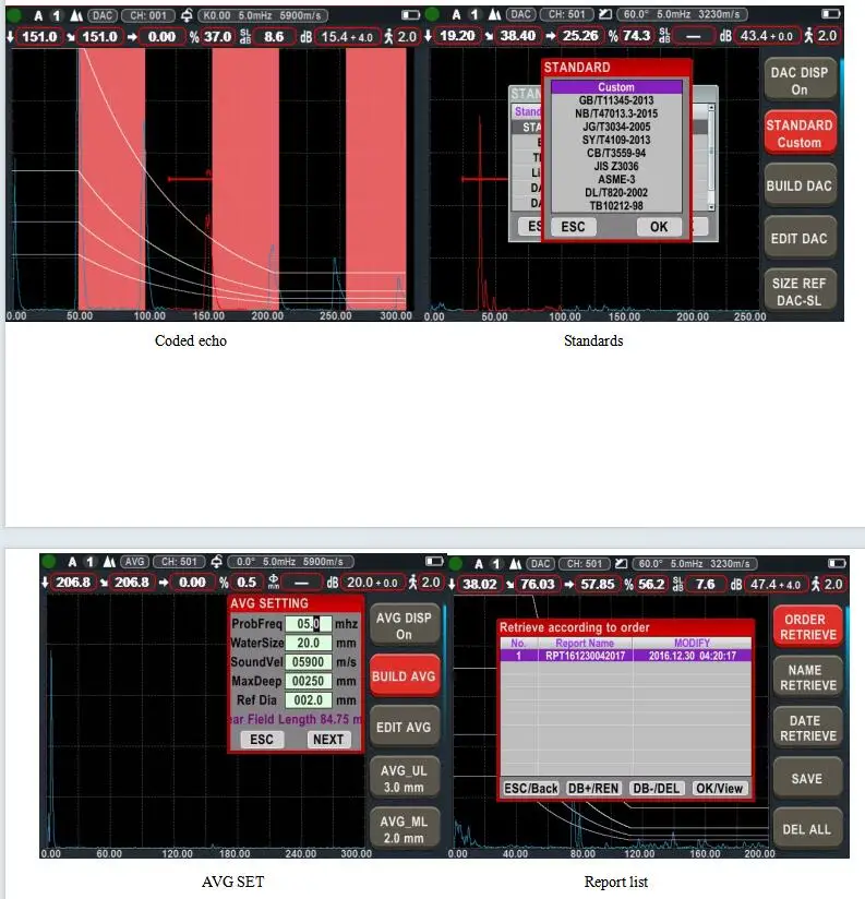 TFD320PLUS Ultrasonic Flaw Detector - High Speed & Precision