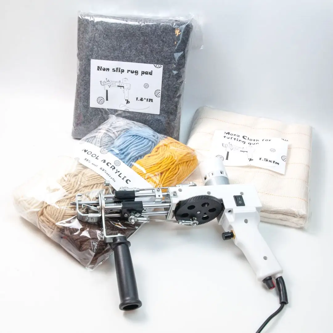 Tufting Gun 2 In 1 Electric Textil Carpet Making Machine Carpet Looms ...