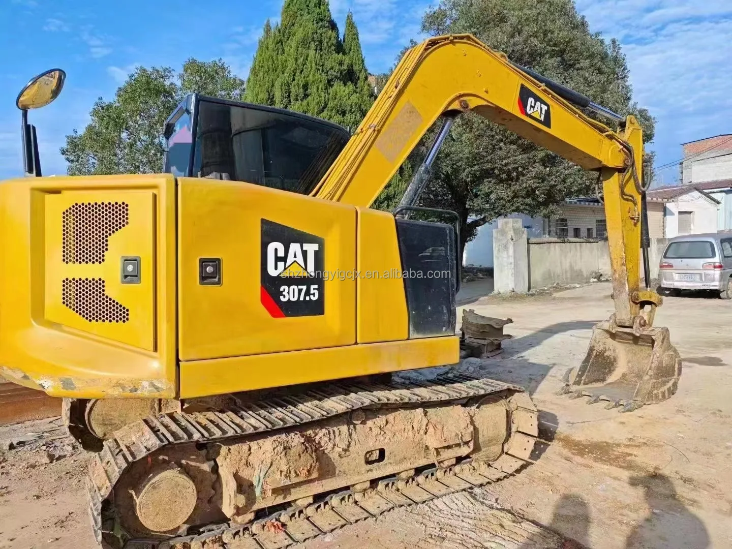 Japanese Used Excavator Cat 307.5 7ton Hydraulic Crawler Excavator ...