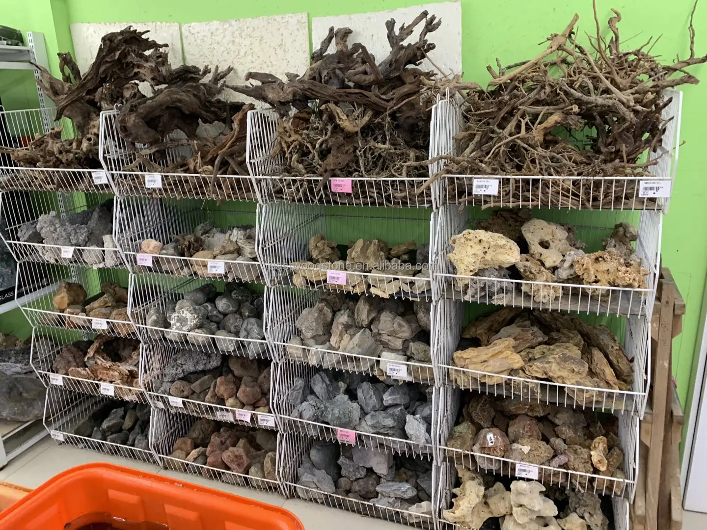 Natural Aquascape Holey Lace Aquarium Brown Ohko Dragon Stone Rocks for ...