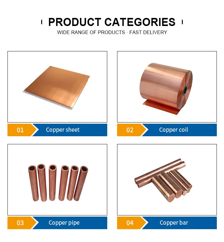 H62 H65 H68 H70 H80 H90 Tp1 Tp2 Tu1 Tu2 Brass Bronze Copper Plate Copper Sheet For Construction ...