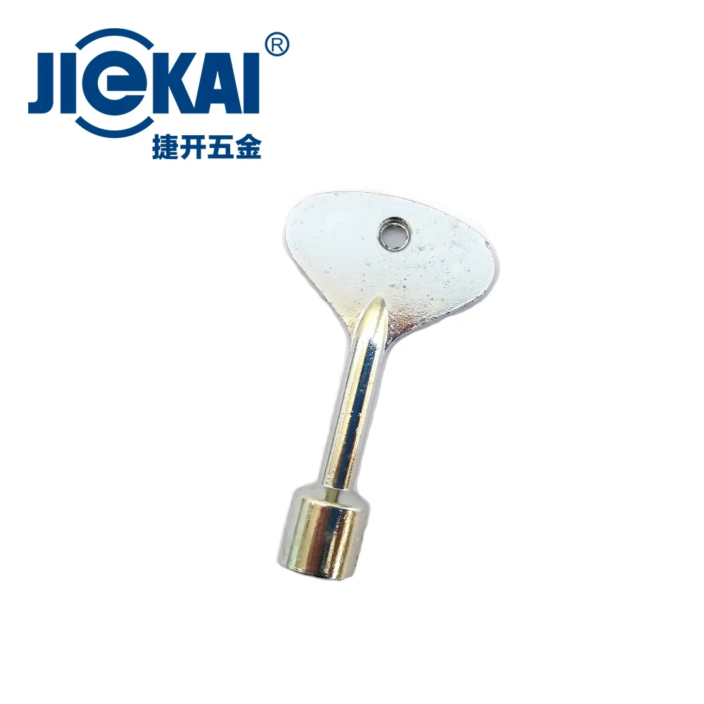 Elevator Triangle Lock Key - Bright Chrome Plated Spare Part