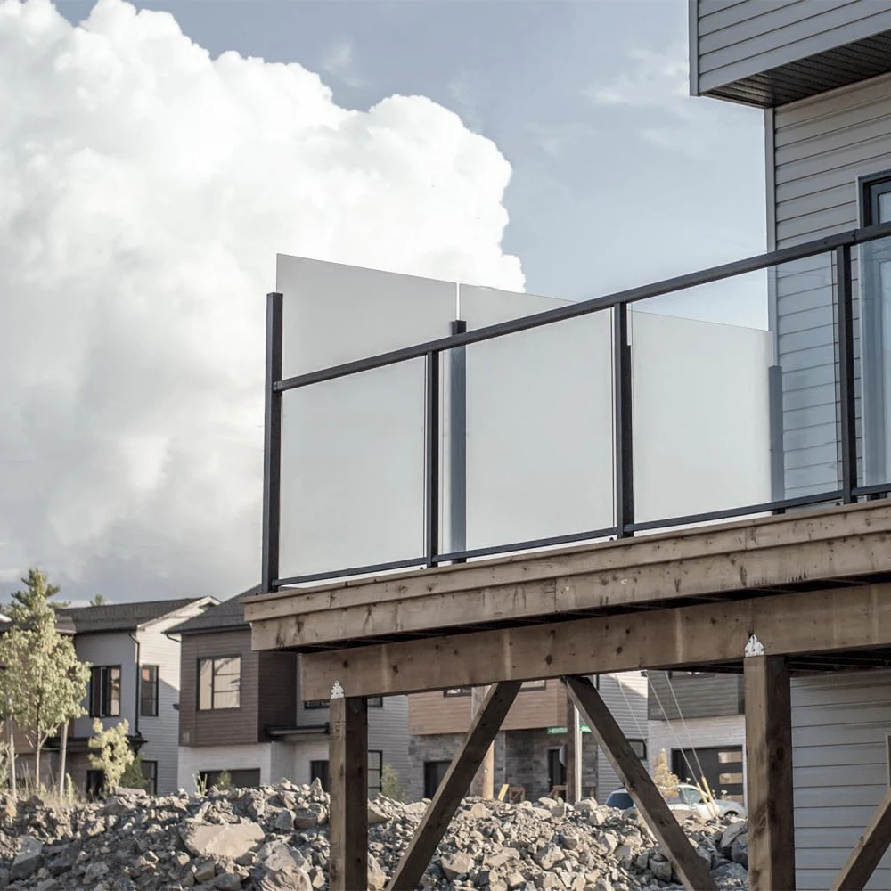 Stylish & Durable Balcony Designs with Iron Pipes & PVC