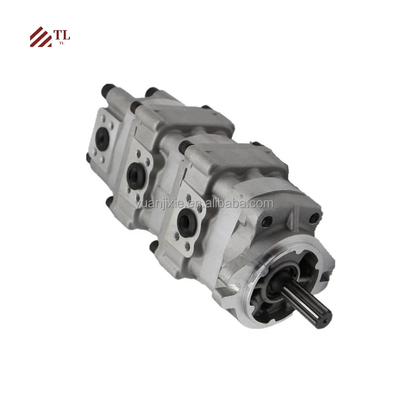 Excavator Triple Gear Pump Excavator Hydraulic Pump 705-41-08090 705-41 ...