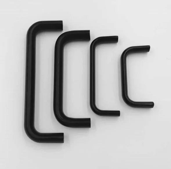 BT.100402 U Shape Oval Aluminium Alloy Cabinet Drawer Pull Handle