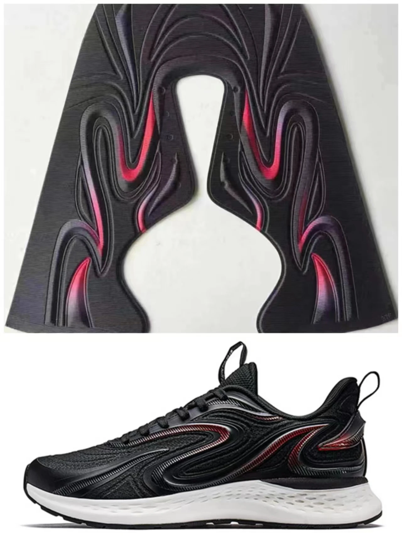 2023 Fashion Men Women 5d 4d 3d Print Knit Woven Vamp Mesh Sport Shoe ...