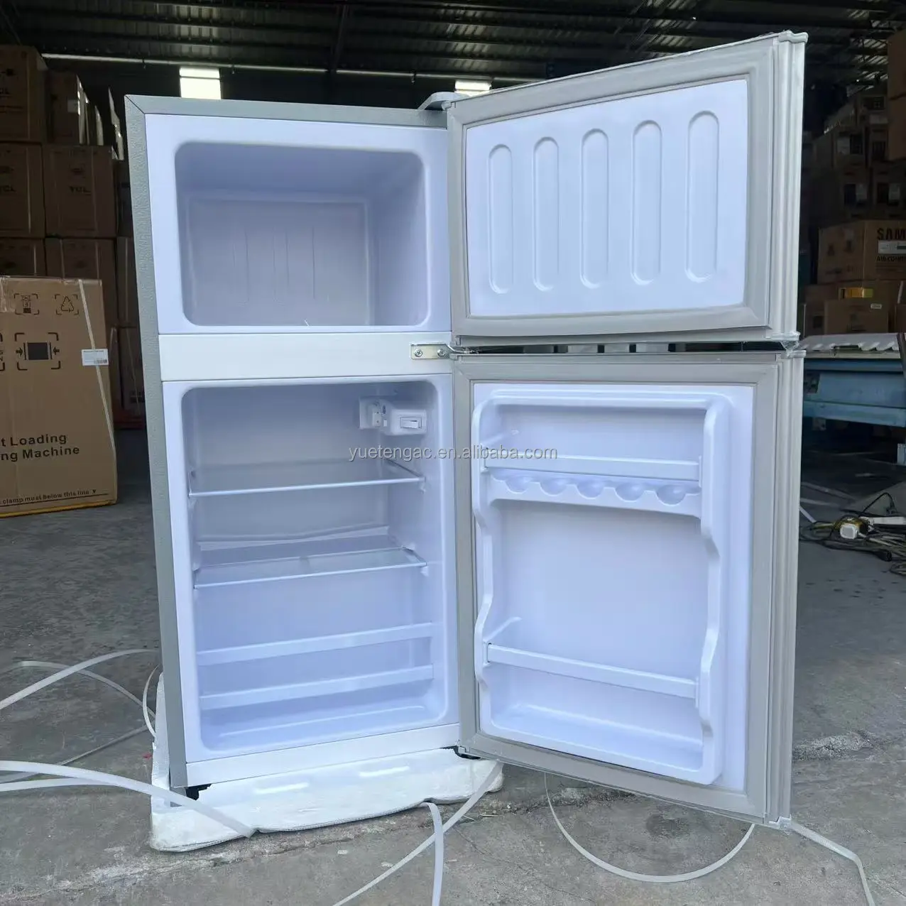 Chigo Mini Bar Fridge 98L Double Door Refrigerator - Portable Energy ...