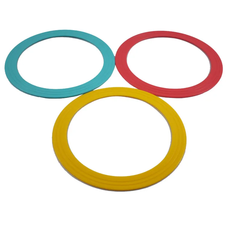 3 Pcs Plastic Juggling Circle Acrobatic Troupe Hand Throw Ring Toss ...