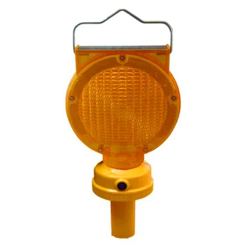 Road Driveway Traffic Safety Handle Mounted Solar Led Strobe Barricade ...