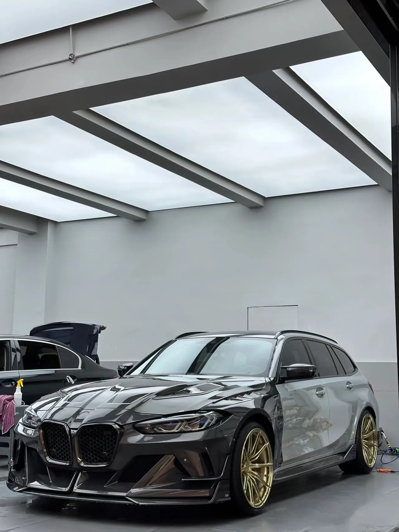 For BMW G80 G82 M3 M4 Carbon Fiber Body Kit G80 G82 M3 M4 Upgraded GEEX ...