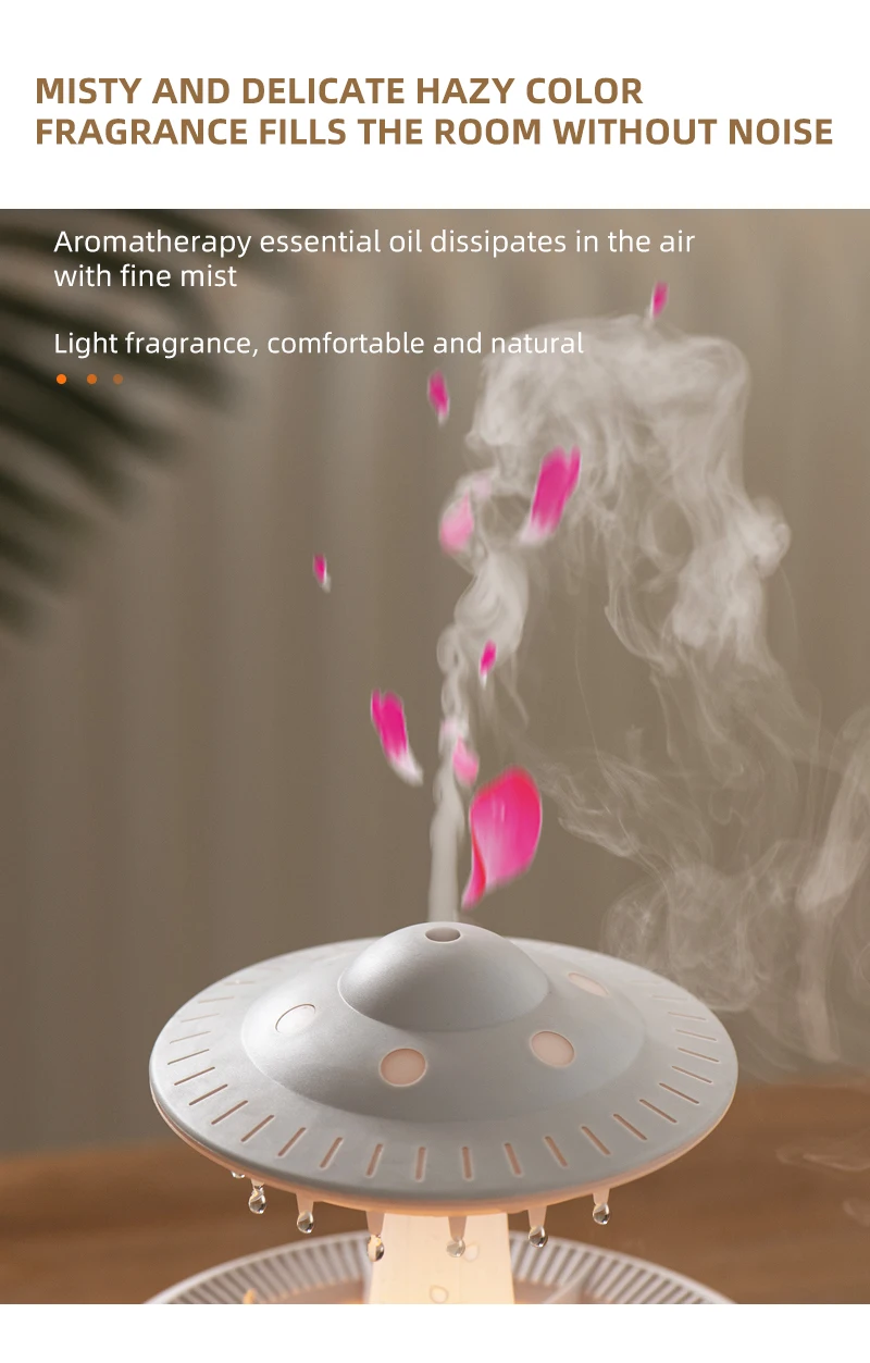 Shanhuang Flame Aroma Diffuser - Smart Ultrasonic Humidifier
