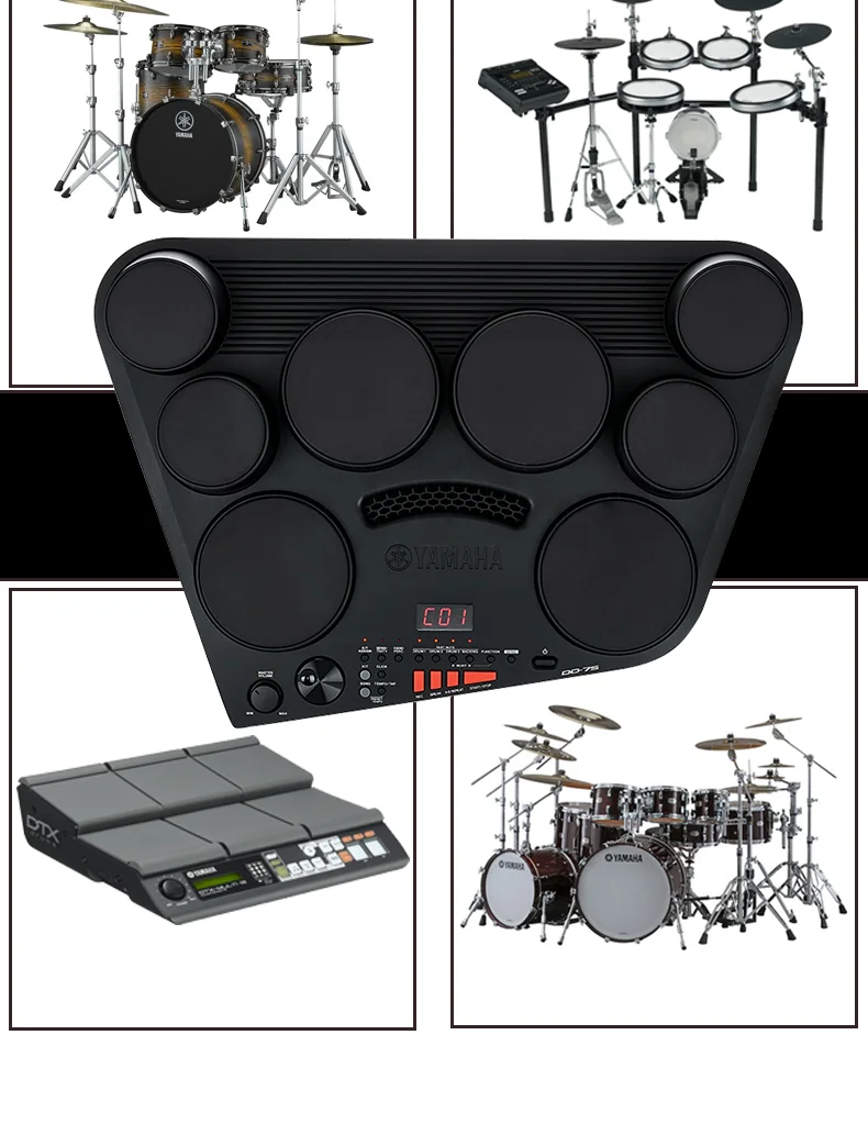 Yamahas DD75 Compact Digital Drums Portable Drum Set Original| Alibaba.com