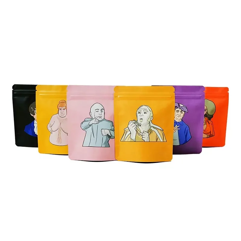 Custom Printed Resealable Paper Packing Sachet Pouch
