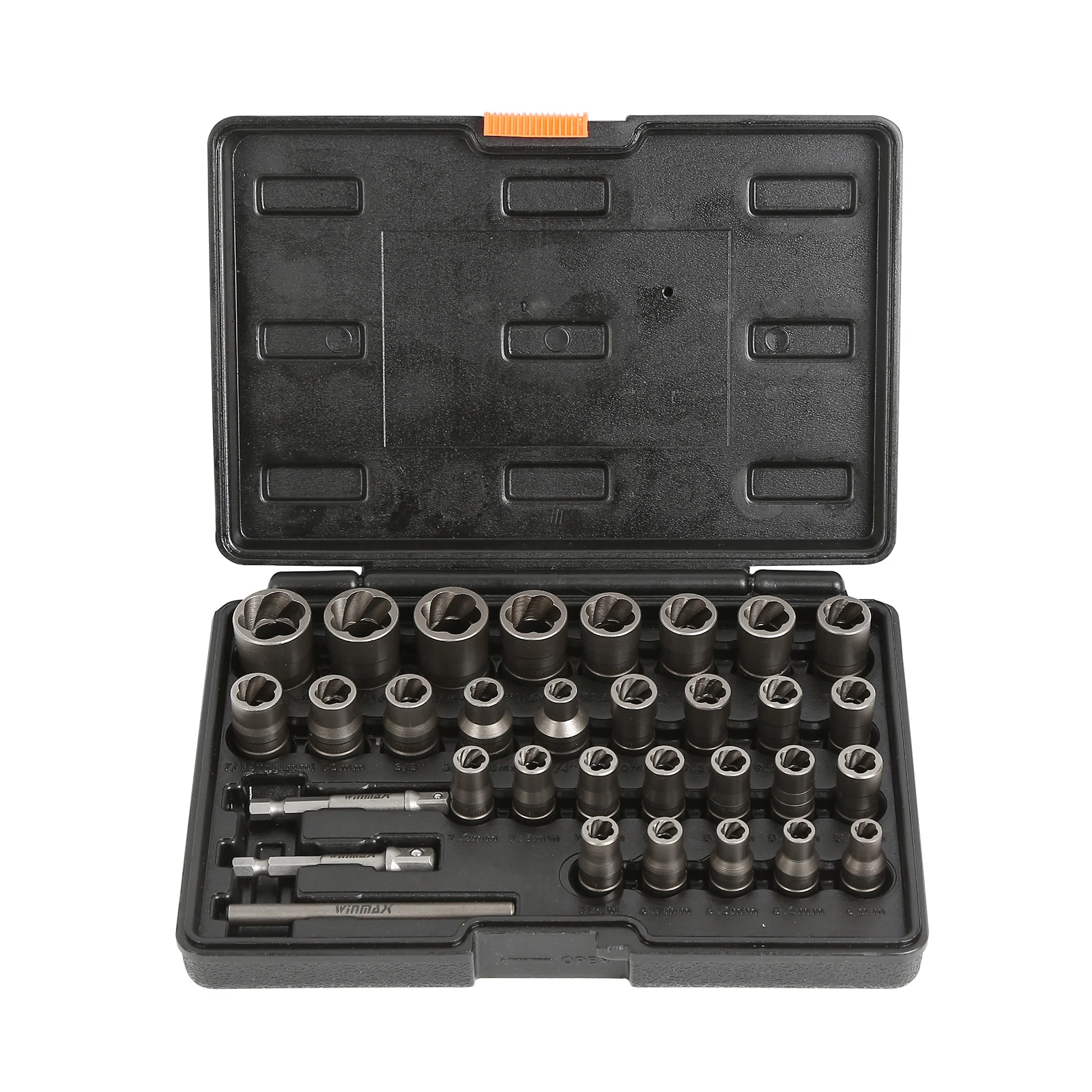 Winmax 32 Pieces Impact Bolt & Nut Stripped Lug Remover Set - Buy Bolt Remover Set,Extraction ...