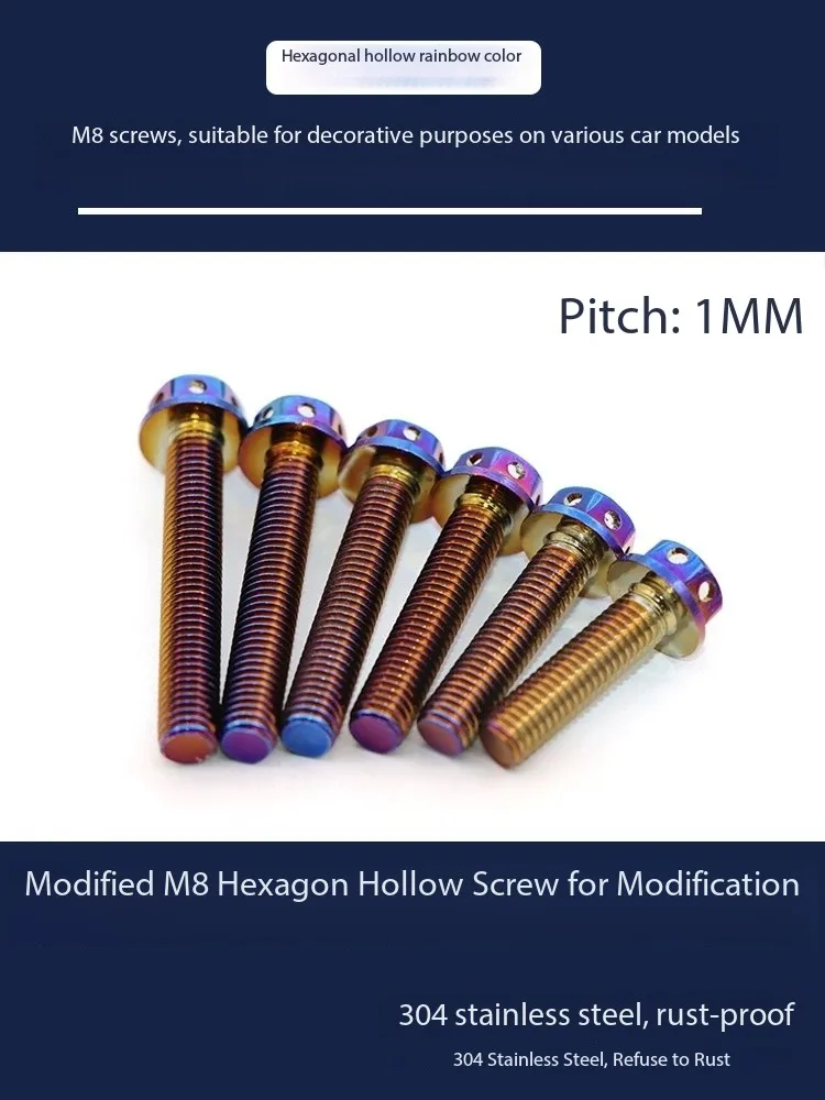 Hexagon Head Flange Face Bolts Screws Internal Hex Socket Set Stainless ...