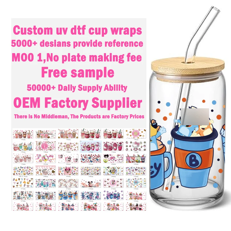 Custom Motivational Quotes Designs Uv Dtf Prints Sticker Uvdtf Decals ...