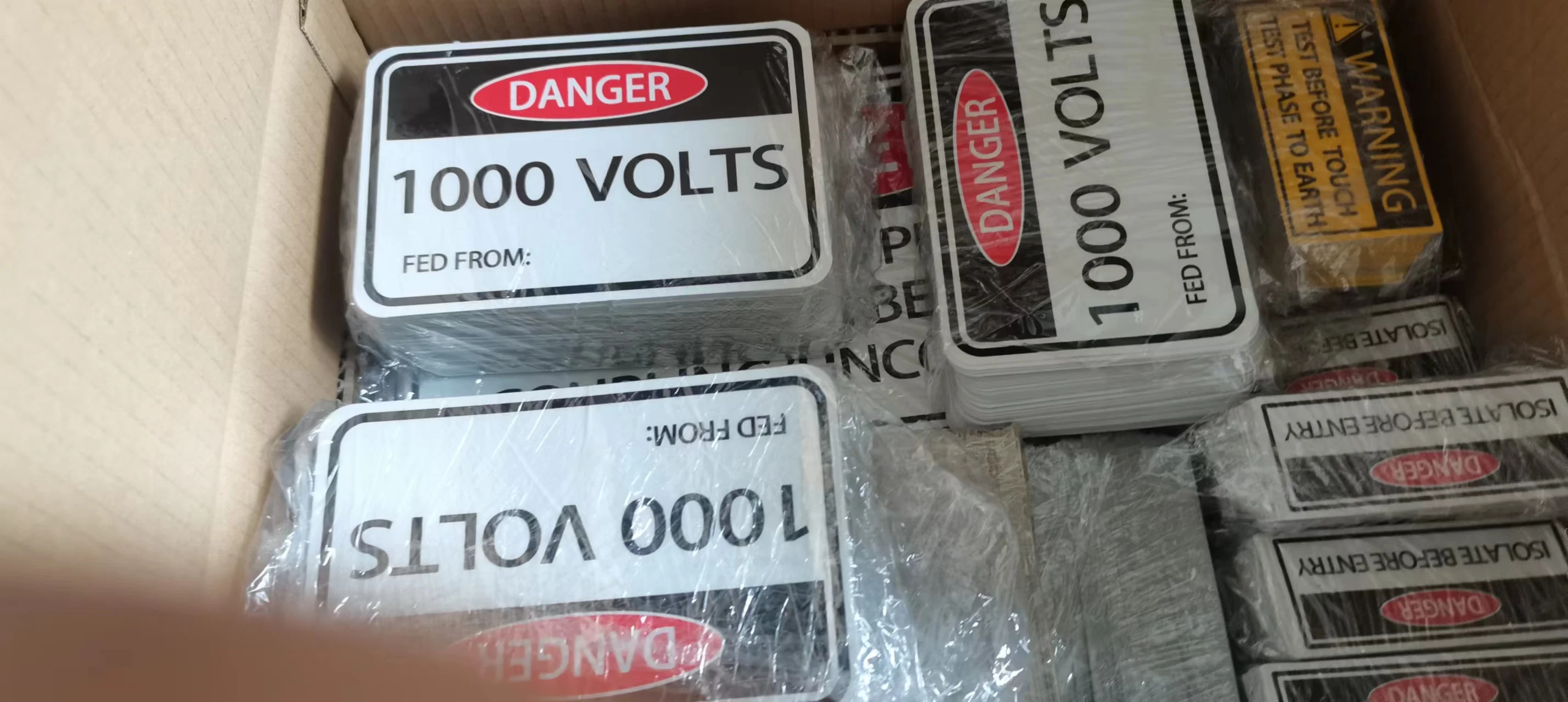 Custom Outdoor Agricultural Equipment Machinery Hazards Warning Signs ...