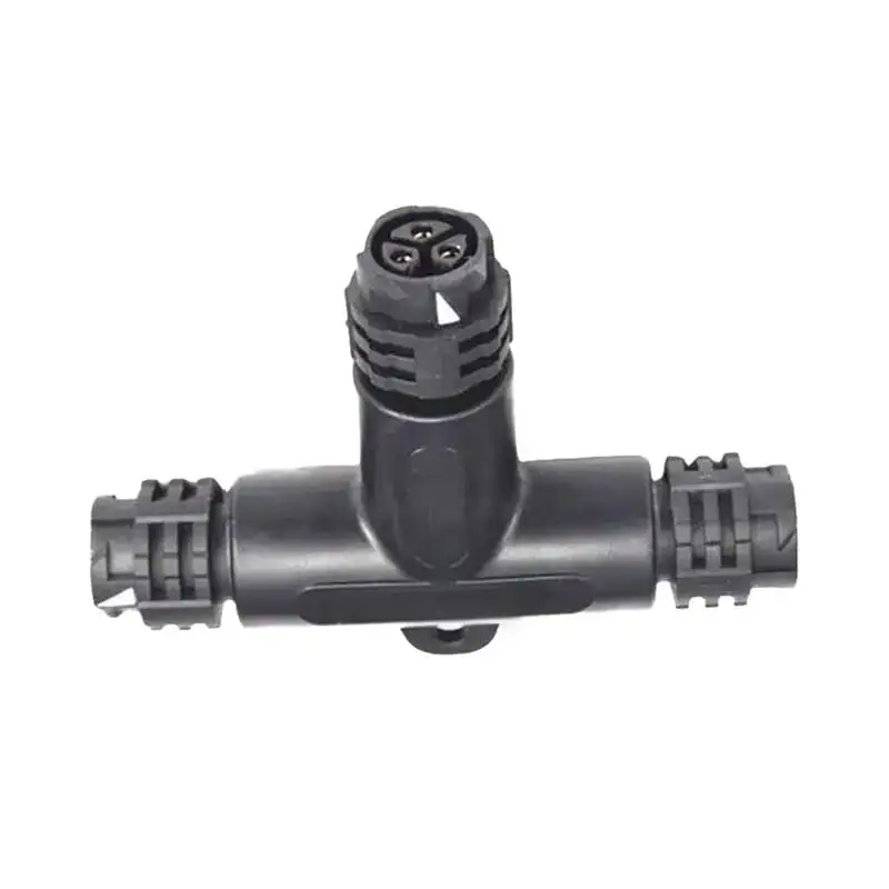 Oswell Factory Oem Pa66 T Shape 3pin With Female & Male For Outdoor ...